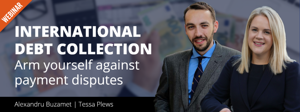 Webinar: International Debt Collection - Arm yourself against payment ...